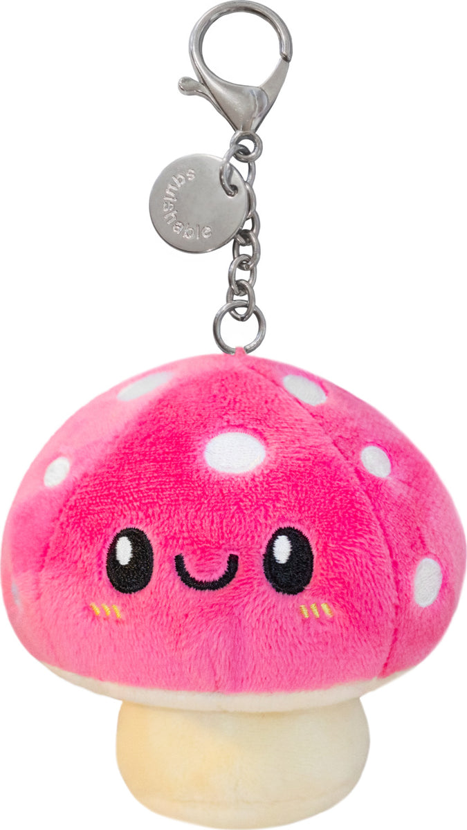 Micro Squishable Mushroom - 3" Plush with Keychain – Pufferbellies Toys & Books