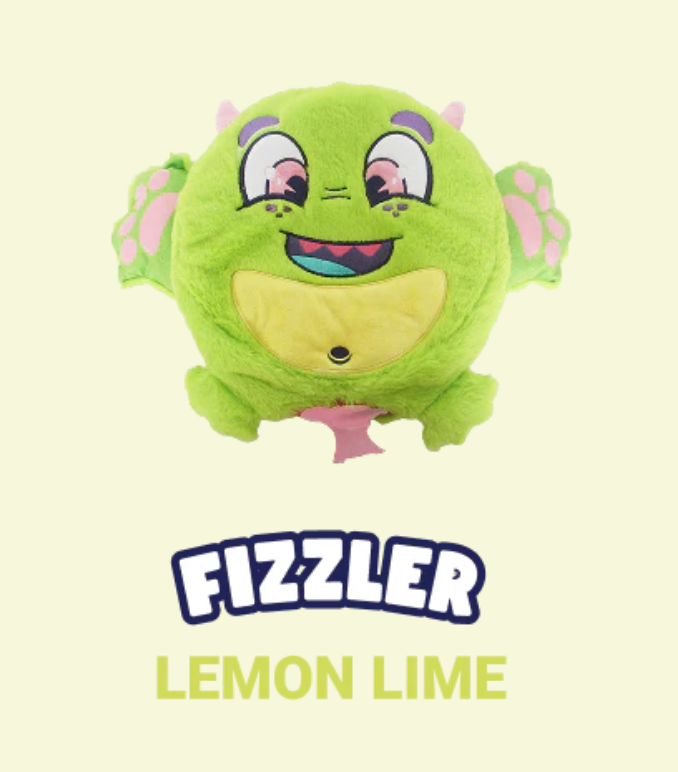 Fart Monster - Fizzler Lemon Lime – Pufferbellies Toys & Books