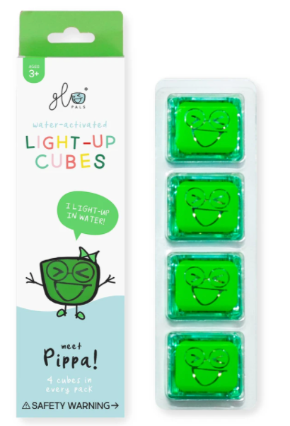 Glo Pals Pippa, Green 4 Pack – Pufferbellies Toys & Books