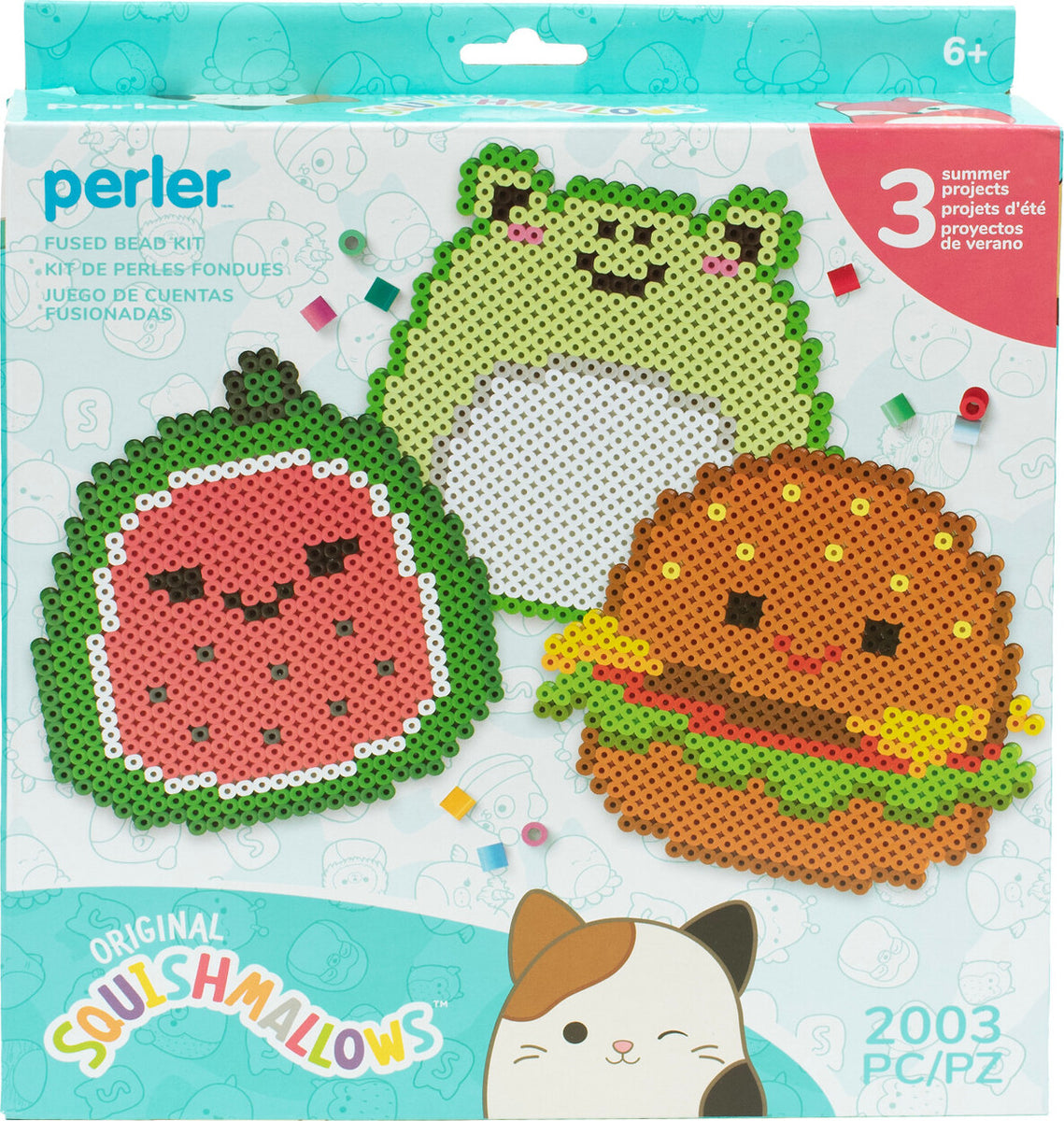 Perler Beads Squishmallow Frog - Small Box – Pufferbellies Toys & Books