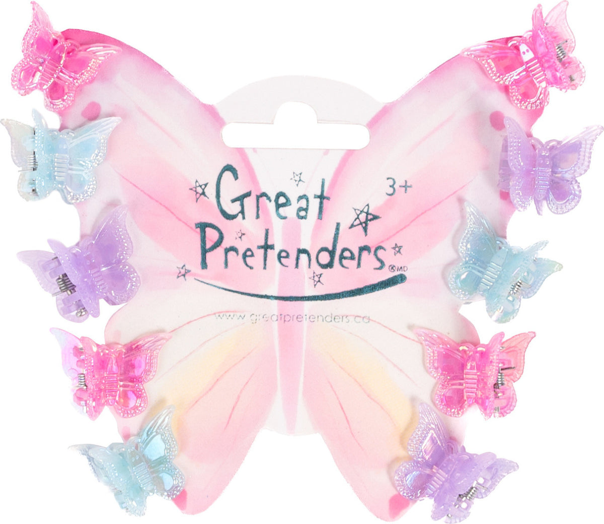 Fancy Flutter Mini Hairclips, Set of 10 – Pufferbellies Toys & Books