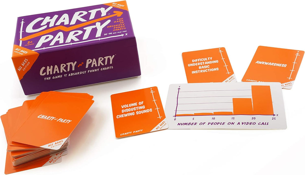 Charty Party All Ages Game – Pufferbellies Toys & Books