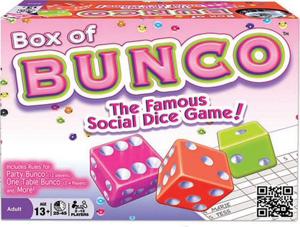 Box of Bunco – Pufferbellies Toys & Books