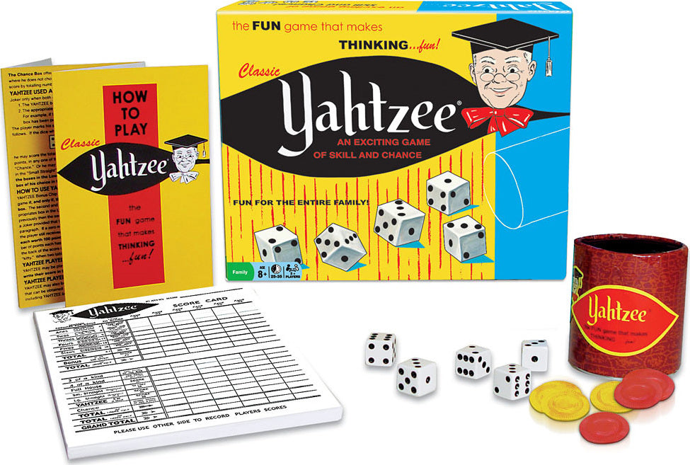 Classic Yahtzee – Pufferbellies Toys & Books