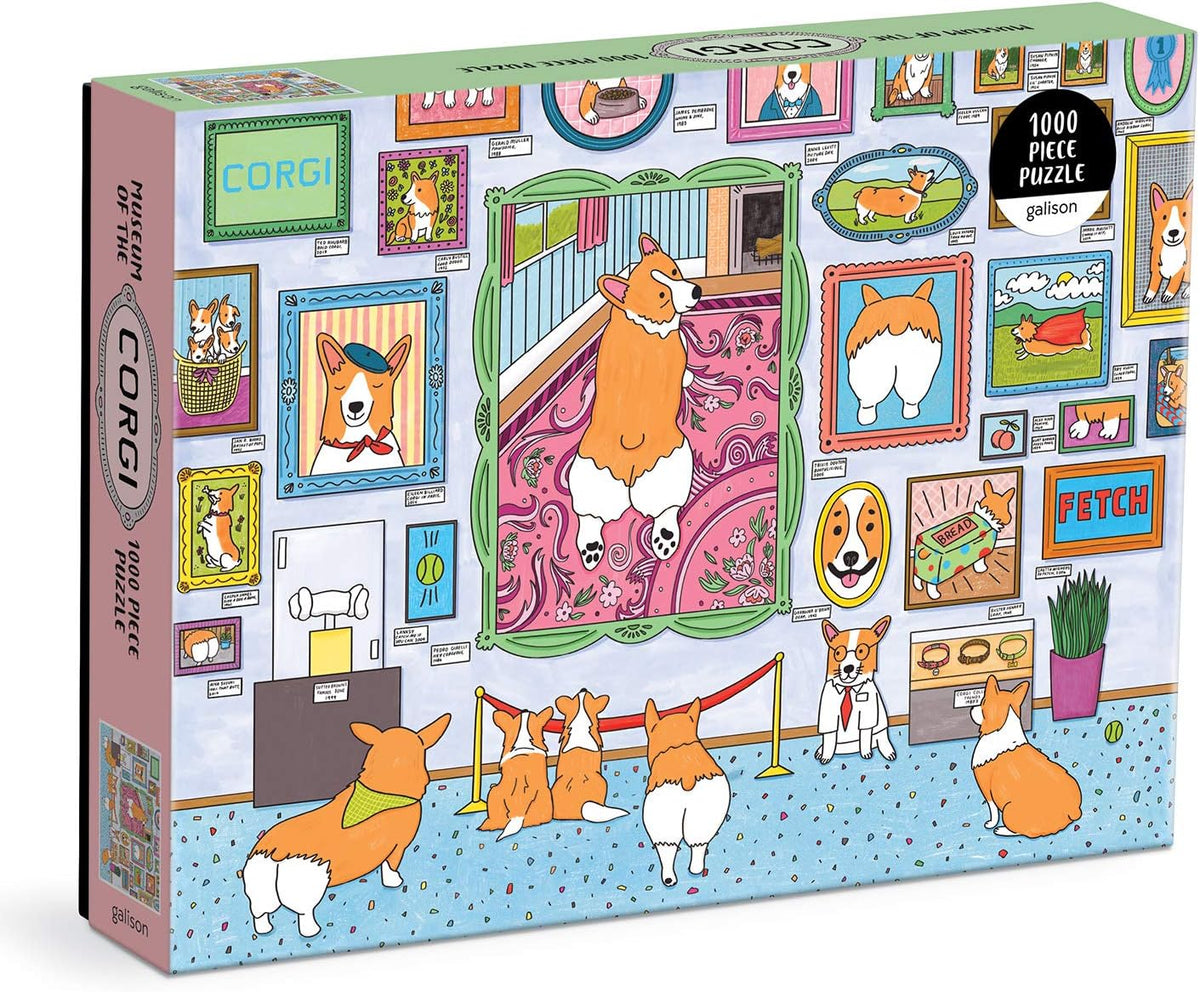 1000 Piece Puzzle, Museum of the Corgi – Pufferbellies Toys & Books