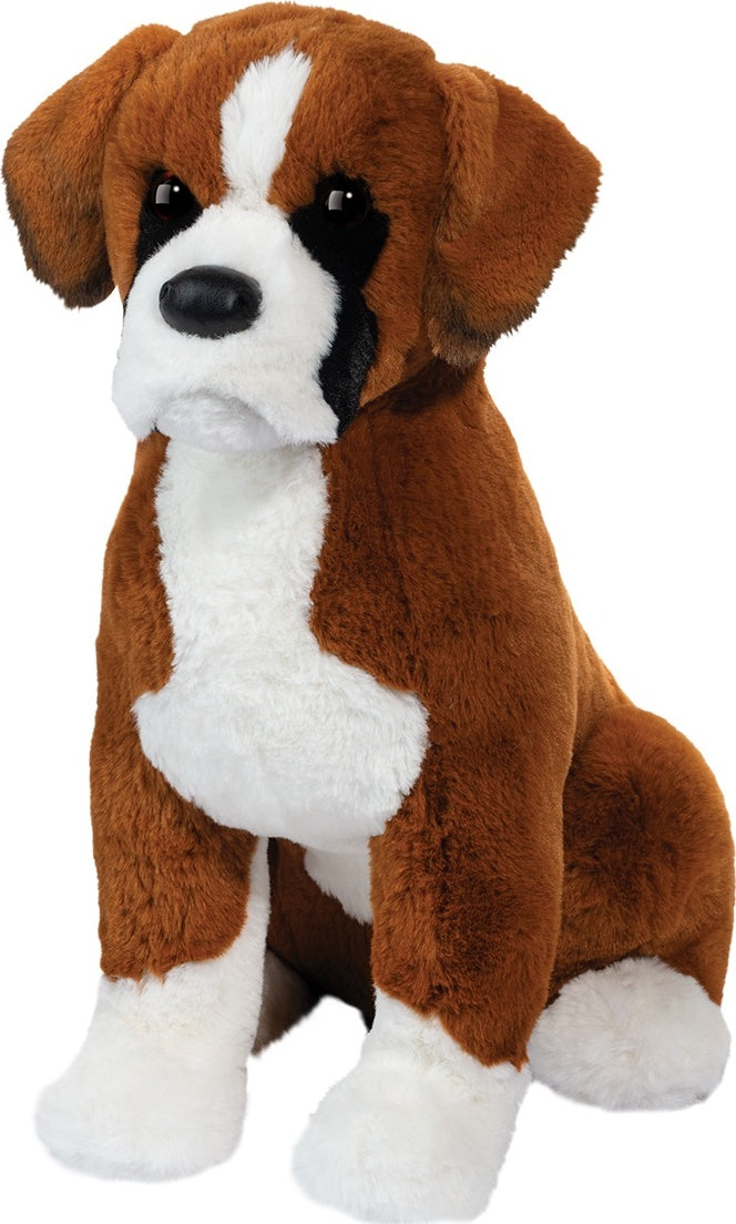 Chance Boxer Stuffed Dog – Pufferbellies Toys & Books