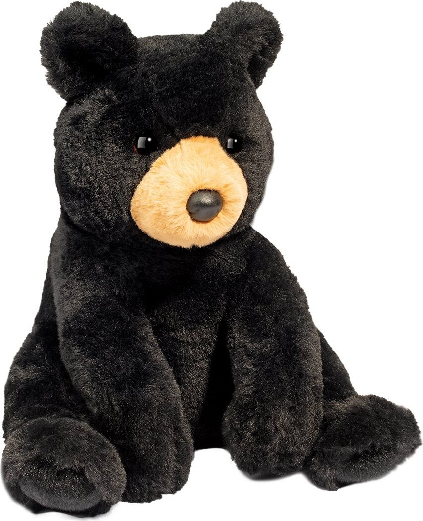 Forest Black Bear Plush – Pufferbellies Toys & Books