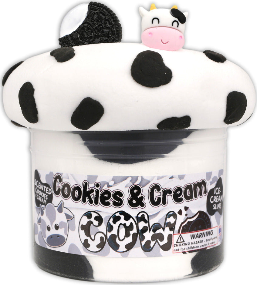 Cookies and Cream Cow Slime – Pufferbellies Toys & Books