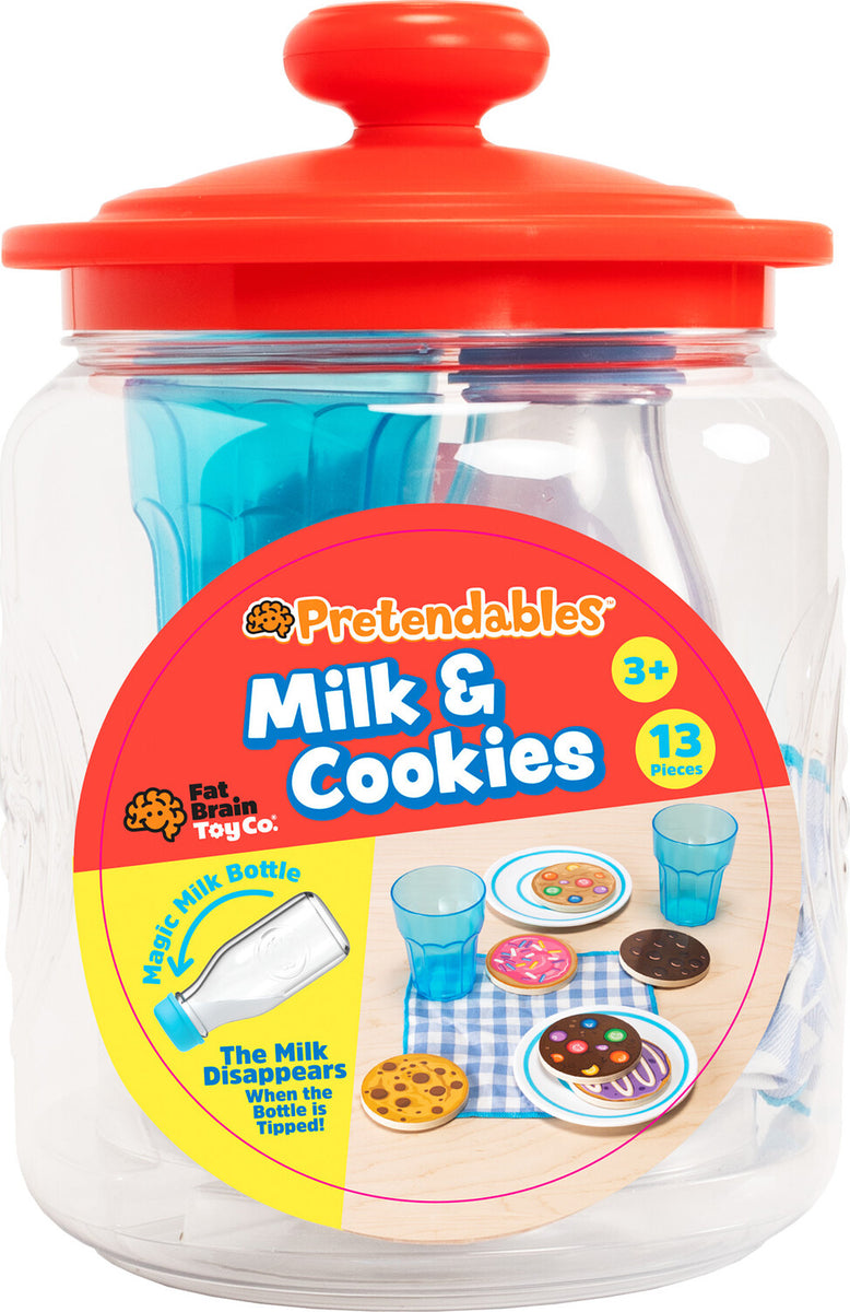 Pretendables Milk and Cookies Set – Pufferbellies Toys & Books