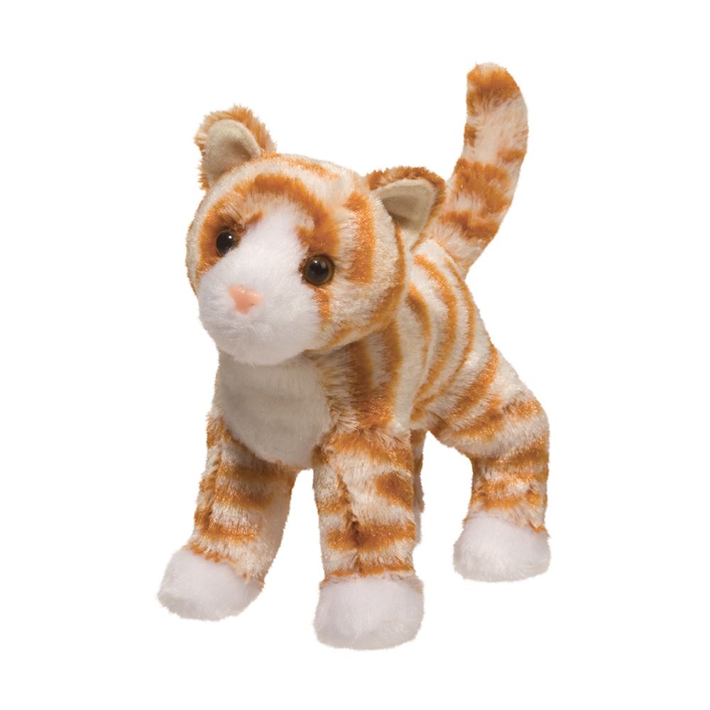 Hally Orange Striped Cat – Pufferbellies Toys & Books