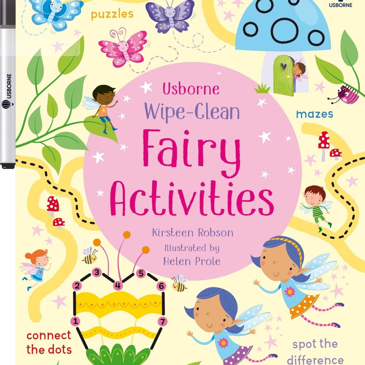 Wipe-Clean Fairy Activities – Pufferbellies Toys & Books