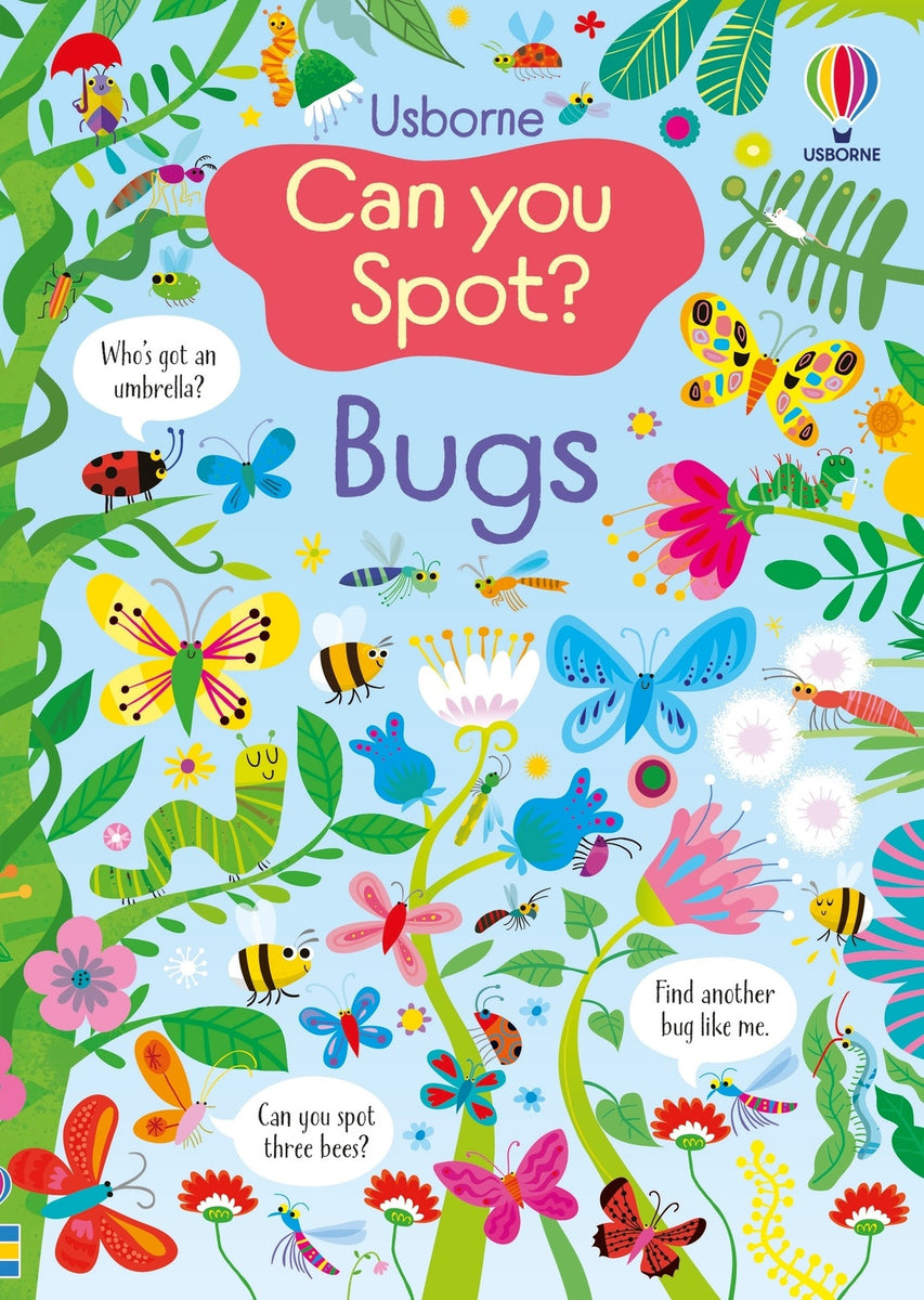 Can you Spot? Bugs – Pufferbellies Toys & Books