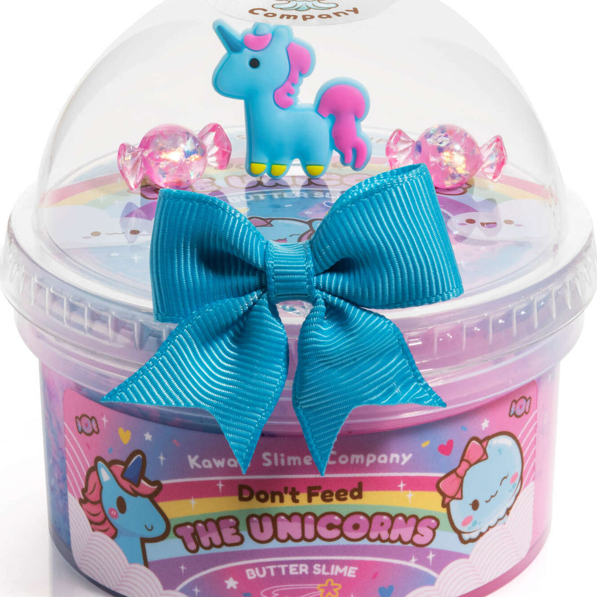 Don't Feed the Unicorns Butter Slime – Pufferbellies Toys & Books
