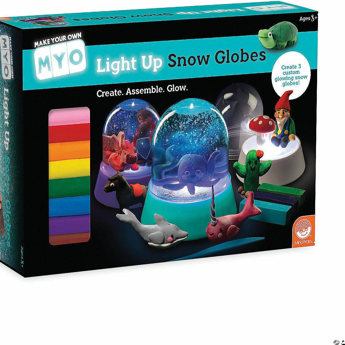 Make Your Own Light Up Snow Globes – Pufferbellies Toys & Books