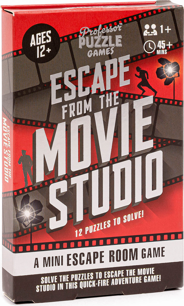 Mini Escape from the Movie Studio Game – Pufferbellies Toys & Books