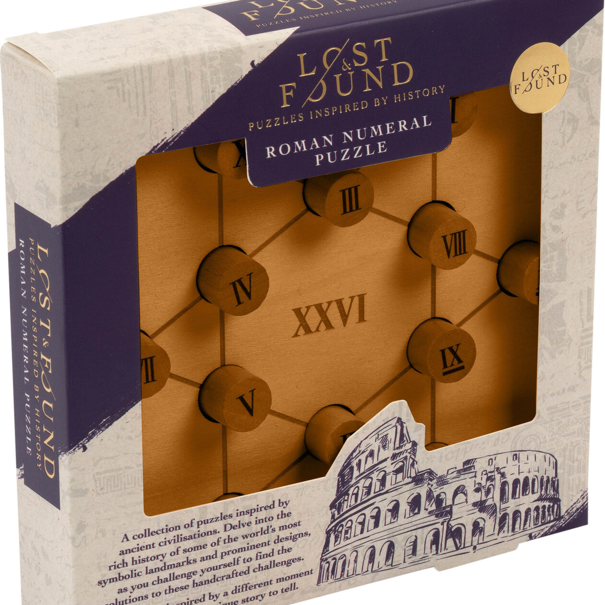 Roman Numeral Puzzle – Pufferbellies Toys & Books