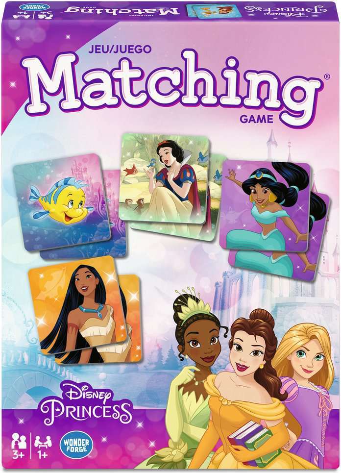 Disney Princess Matching Game – Pufferbellies Toys & Books