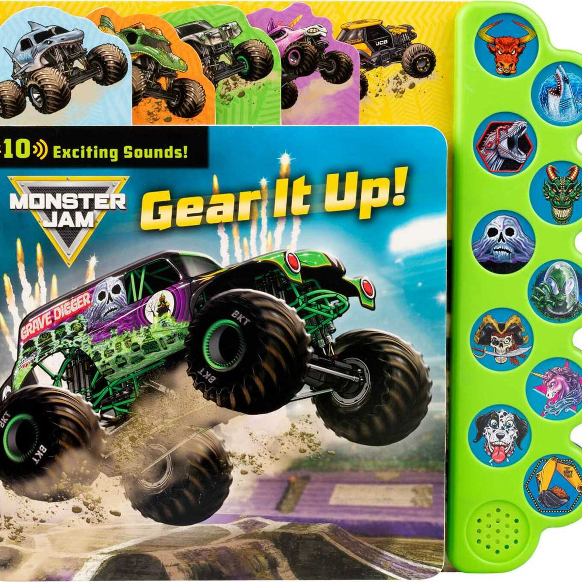 Monster Jam: Gear it Up! Sound Book – Pufferbellies Toys & Books