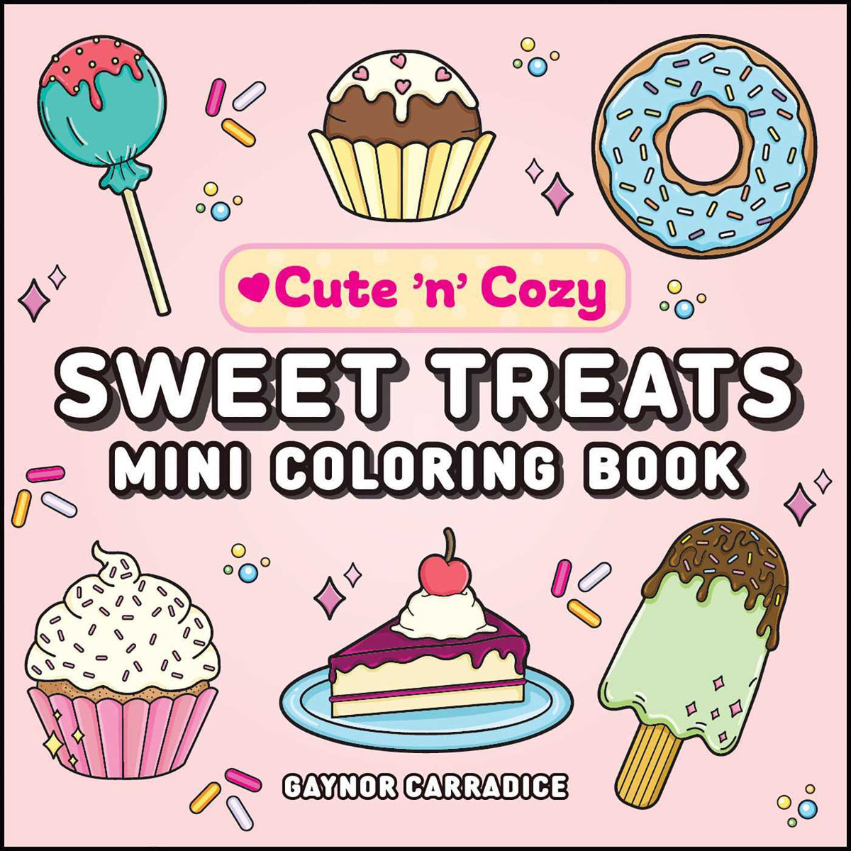 Sweet Treats Mini Coloring Book – Pufferbellies Toys & Books