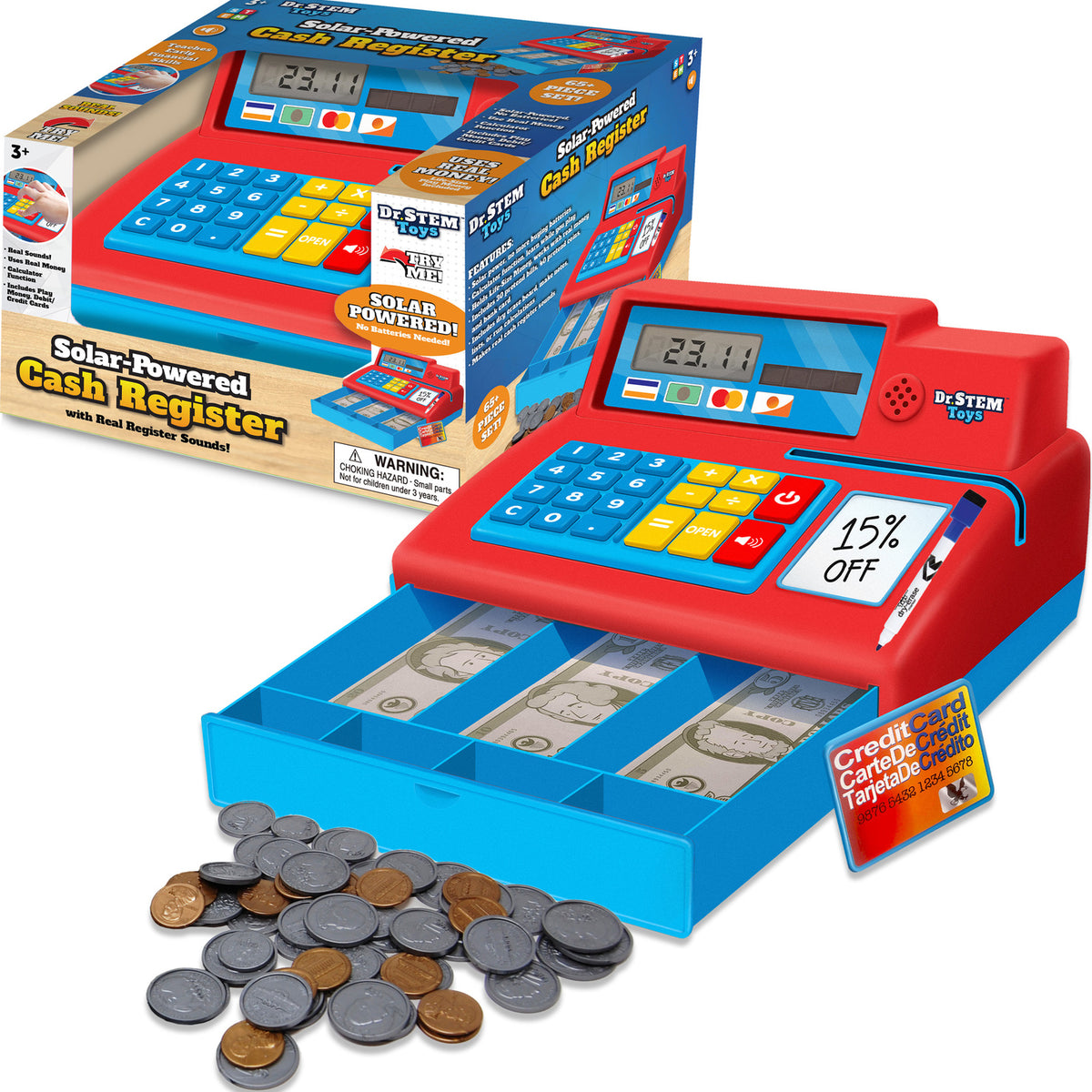 Solar Cash Register – Pufferbellies Toys & Books