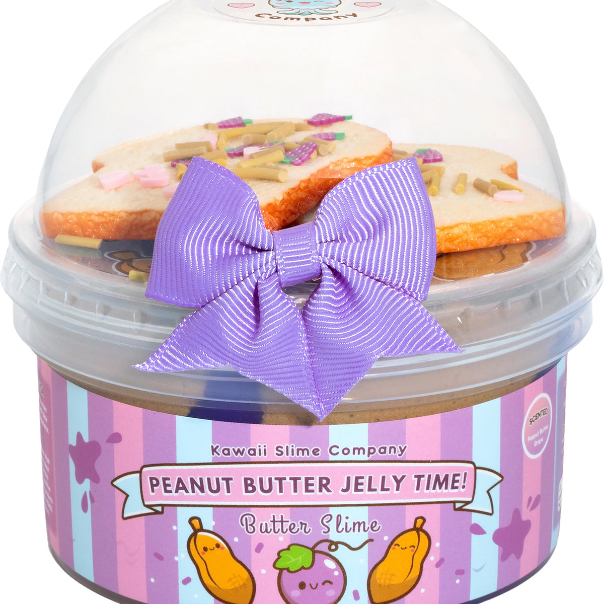 Peanut Butter & Grape Jelly Butter Slime – Pufferbellies Toys & Books