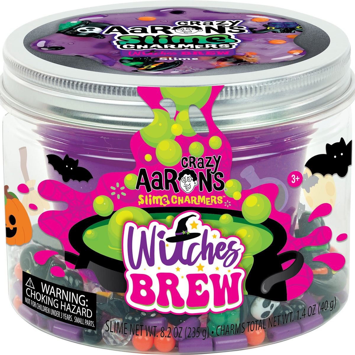 Crazy Aaron's Slime Charmers - Witches Brew – Pufferbellies Toys & Books