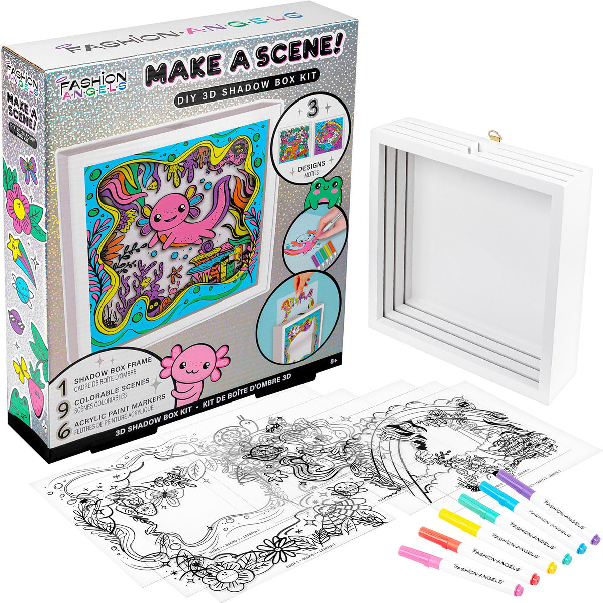 Make A Scene! DIY 3D Shadow Box Kit – Pufferbellies Toys & Books
