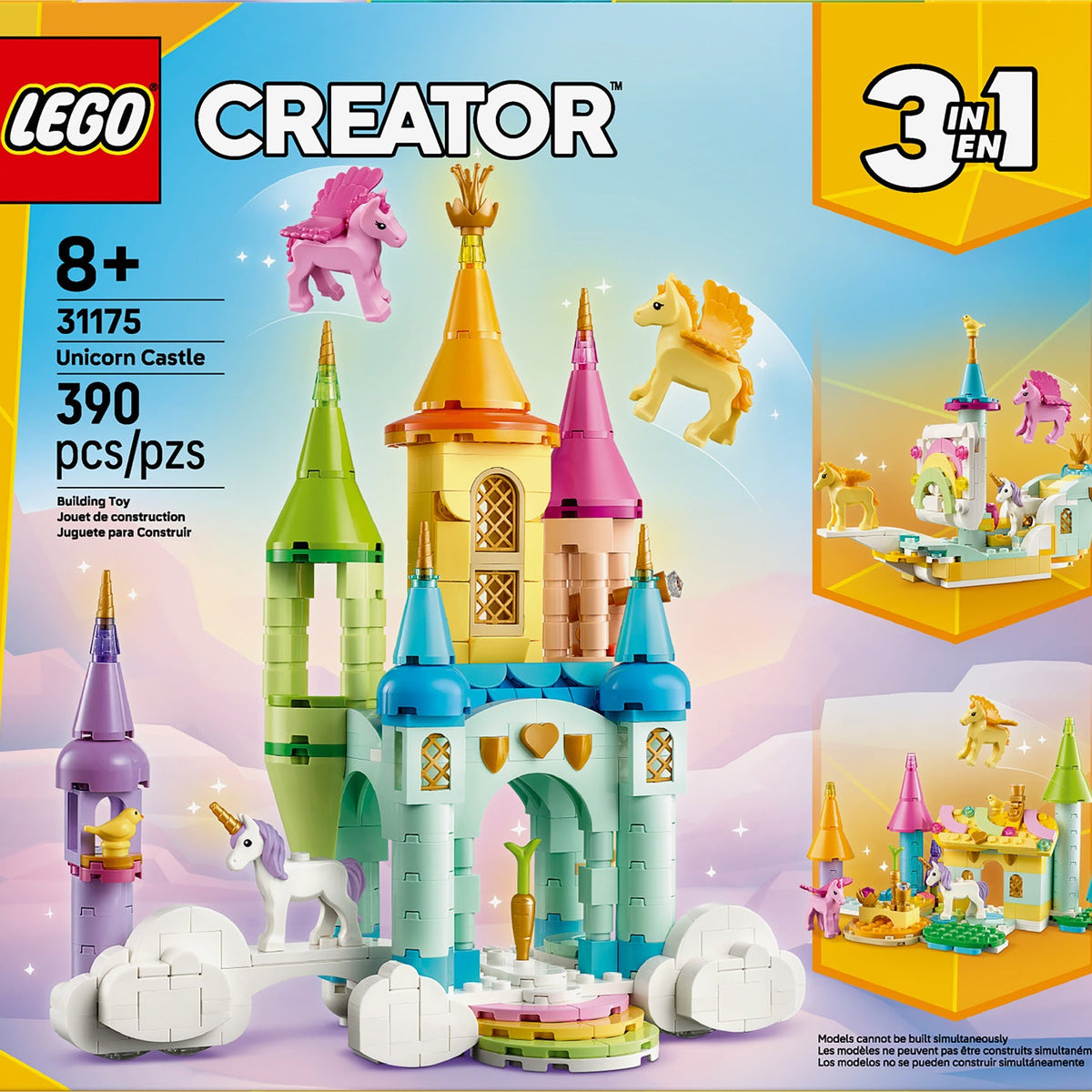 31175 Unicorn Castle - LEGO Creator 3 in 1 – Pufferbellies Toys & Books