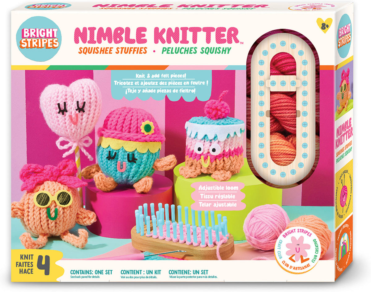 Nimble Knitter Squishee Stuffies Craft Kit – Pufferbellies Toys & Books