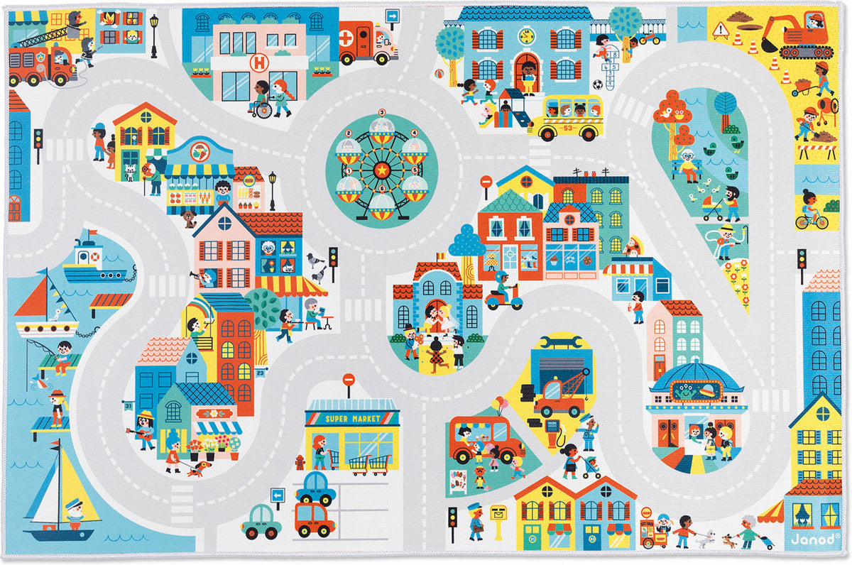 City Play Mat - Local Pickup Only – Pufferbellies Toys & Books
