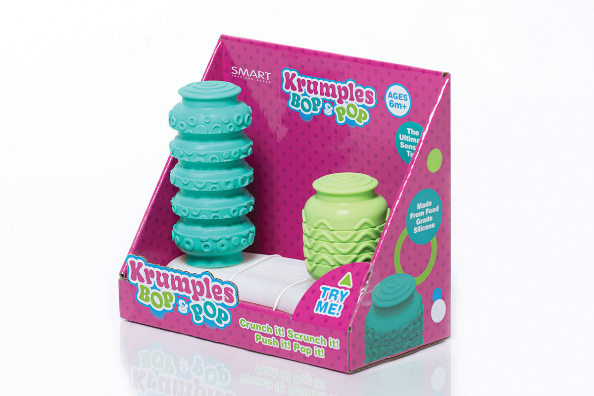 Krumples Bop & Pop Sensory Toy – Pufferbellies Toys & Books