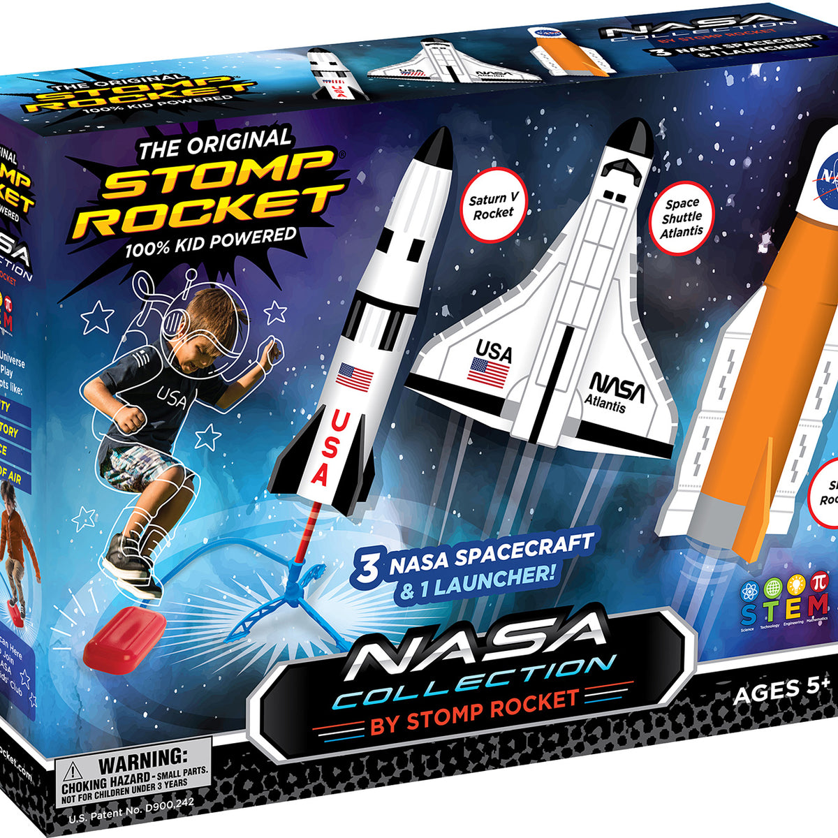 NASA Collection Stomp Rocket – Pufferbellies Toys & Books