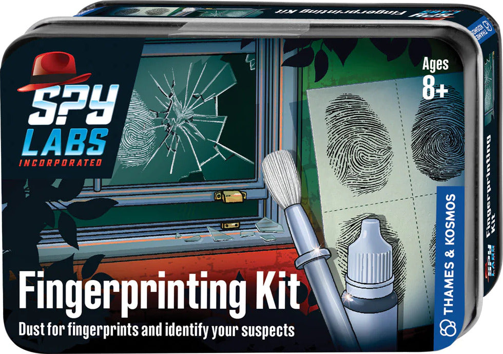 Spy Lab: Fingerprinting Kit – Pufferbellies Toys & Books