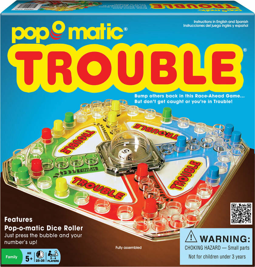 Classic Trouble Game – Pufferbellies Toys & Books